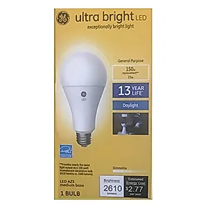 LED Light Bulb, Ultra Bright, 23-Watts, 2,610 lumens