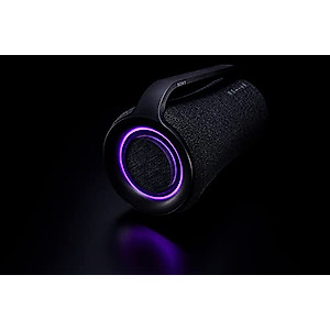 Sony SRS-XG500 X-Series Wireless Portable Bluetooth Boombox Party-Speaker with Big Powerful Sound, IP66 Water-resistant and Dustproof, 30 Hour-Battery, LED Ring Lighting, Speaker for Home and Outdoor