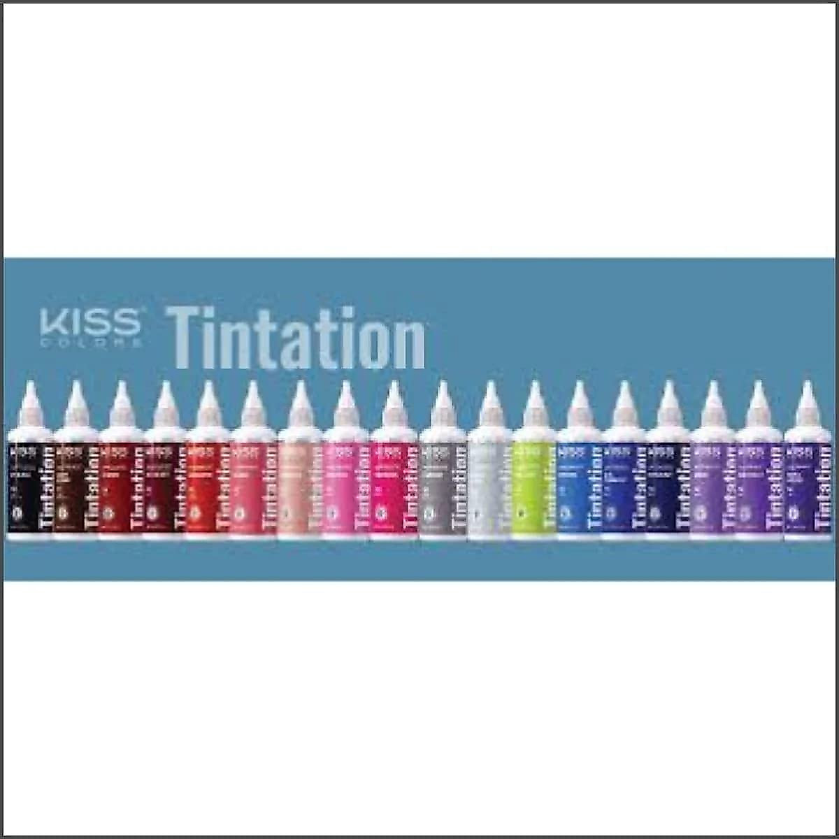 Kiss Tintation Semi-Permanent Hair Color Treatment 148 mL (5 US fl.oz) (Honey Brown)