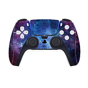 PlayVital Magic Sky Full Set Skin Decal for ps5 Console Disc Edition, Sticker Vinyl Decal Cover for ps5 Controller & Charging Station & Headset & Media Remote