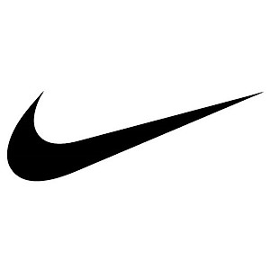 NIKE Dri-Fit Training Everyday Cotton Cushioned No Show Socks 6 PAIR Black with White Signature Swoosh Logo) LARGE 8-12