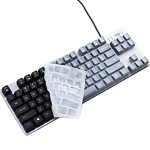 Keyboard Cover for Logitech K835 Mechanical Gaming Keyboard 84 Keys Wired USB Keyboard, Logitech K835 Keyboard Accessories Protective Skin-Clear