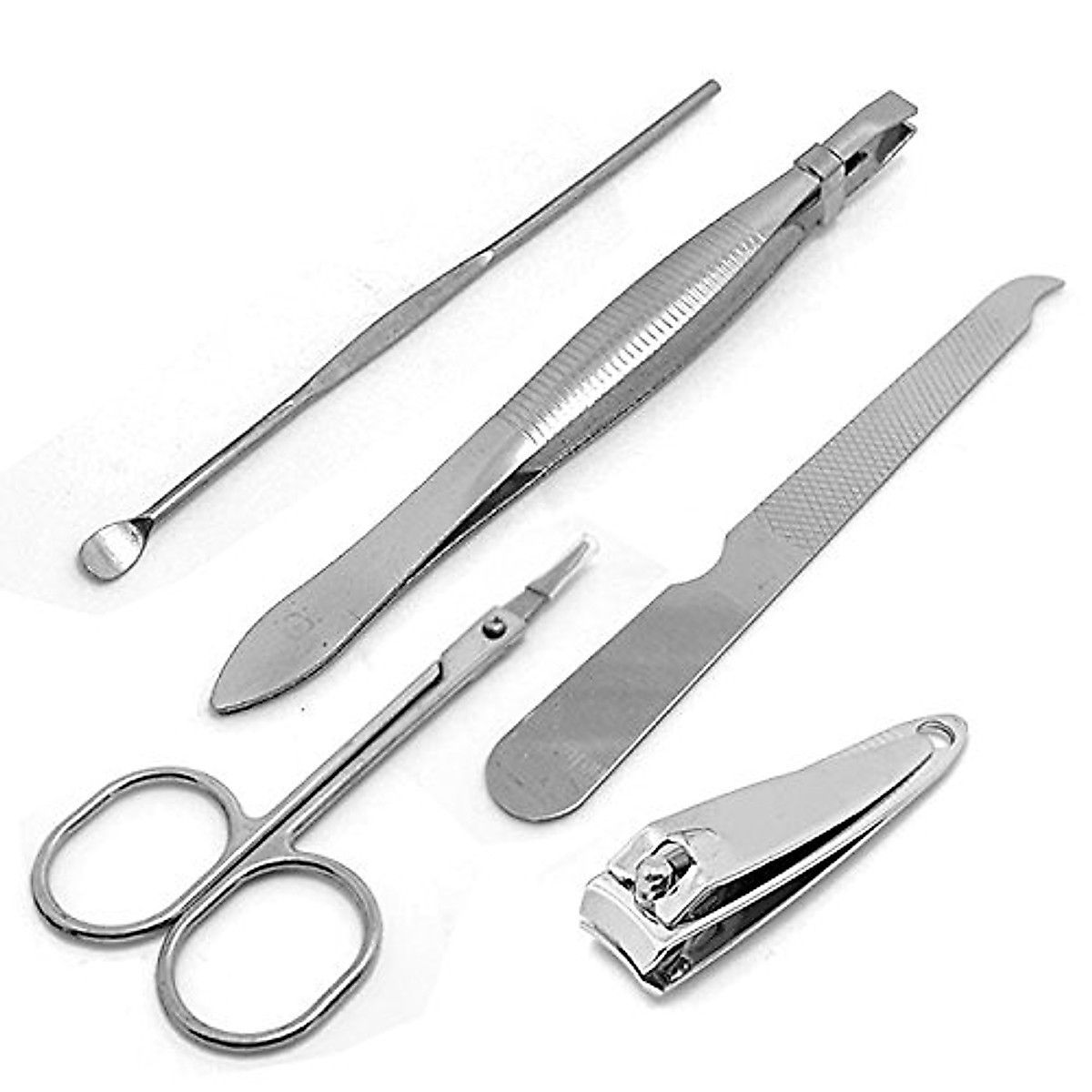 Spove Manicure Sets Pedicure Set Polka Dot Flip Flop Nail Clippers Manicure Kit Nail pack of 6 Hotpink