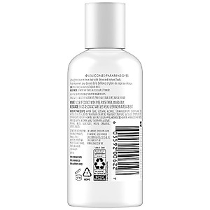 Nexxus Clean & Pure Conditioner, 2 Pack (6 fl Oz Total), 89 mL each, Protein Fusion with Elastin Protein and Matine Minerals, Revitalizing, Travel Size, Silicone-free, contains protein