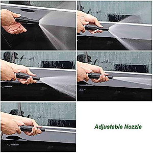 Stainless Steel Metal Garden Hose - 75FT with 2 Nozzles, Lightweight, Heavy Duty, High Pressure, Flexible, Tangle Free & Kink Free Cool to Touch, Outdoor Yard Hose