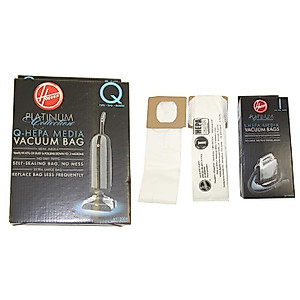Hoover AH10000 Platinum Type-Q & I HEPA Vacuum Bags (2 Q bags & 2 I Bags)
