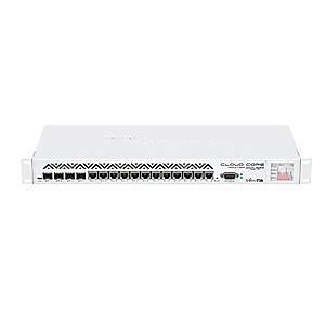 MikroTik CCR1036-12G-4S-EM, 36x1. 2GHz, 16GB, 12xGigabit, 4xSFP, LCD, microUSB, L6