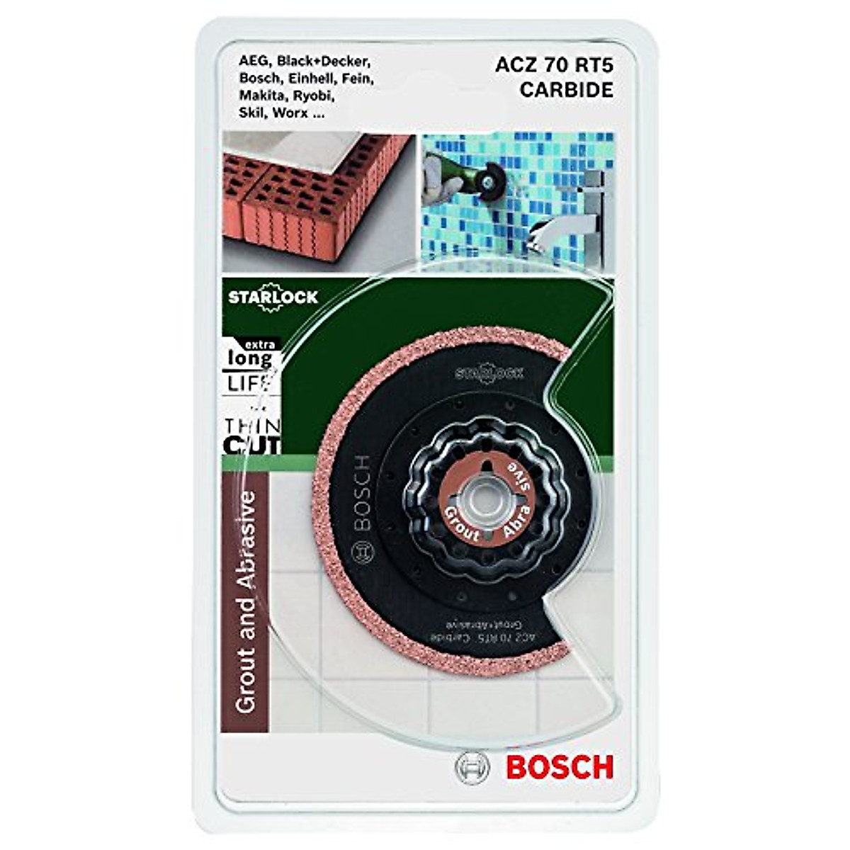 Bosch 2609256975 Segment Saw Blade "Acz 65 RT" 2.6In