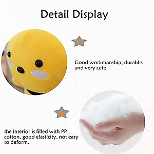 AUCOOMA Stuffed Bee Animal Plush, Cute Honeybee Plushie Toy for Kids, Girls, Doll 7.8"