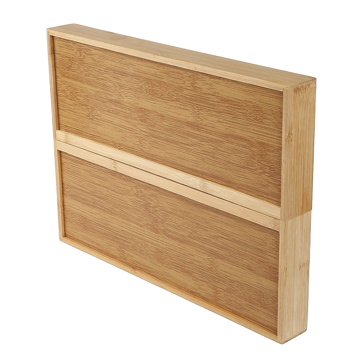 Lorena Bamboo Expandable Drawer Organizer for Kitchen Drawers, Kitchen Utensil Organizer, Flatware & Cutlery Organizer