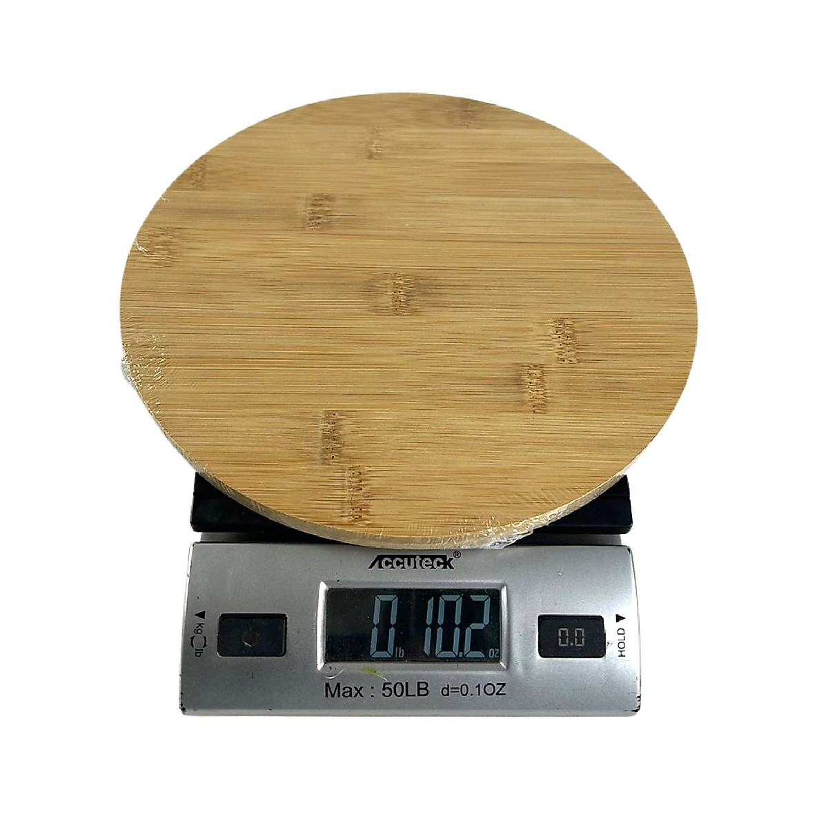 (Set of 12) 9" Round Bulk Plain Bamboo Cutting Board, Placemat | For Customized, Personalized Engraving Purpose | Wholesale Premium Bamboo Board