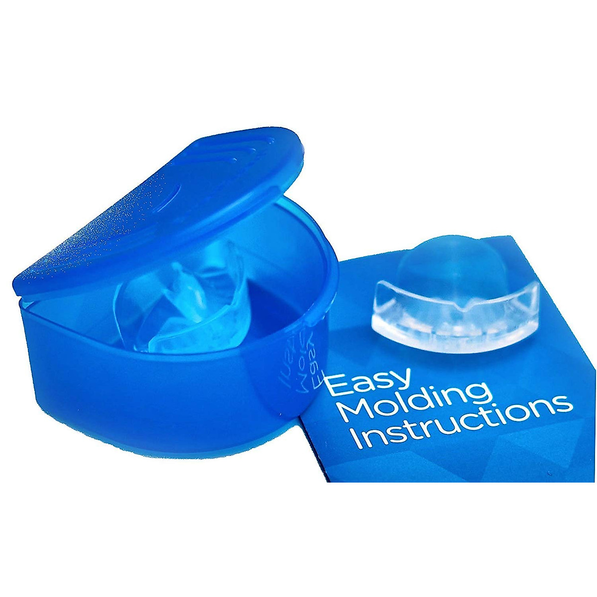SmartGuard Dental Guard Night Guard for Clenching, Bruxism, and Grinding Dentist Designed Includes 2 Guards, 1 Travel Case, and a 60-Day Supply of Premium Cleaning Crystals