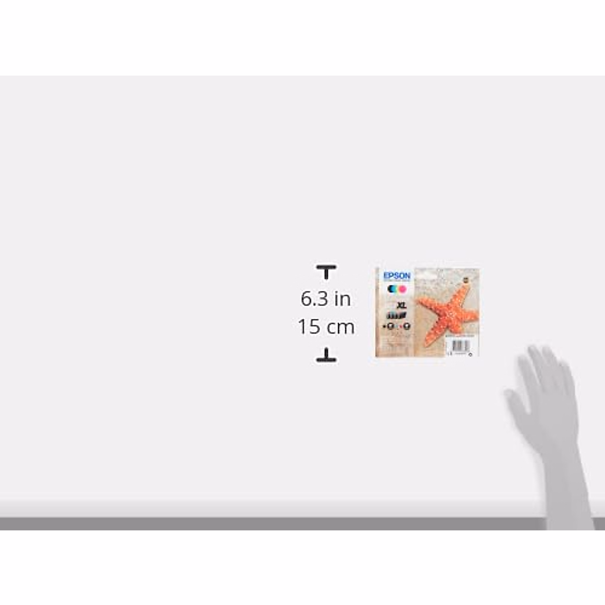 Epson Multipack 603XL Starfish Original XL High Capacity Ink Cartridges 4 Colours Black, Cyan, Magenta, Yellow, XP-2100 XP-2150 XP-3100 XP-3150 XP-4100 WF-2810DWF WF-2820 WF-2830DWF