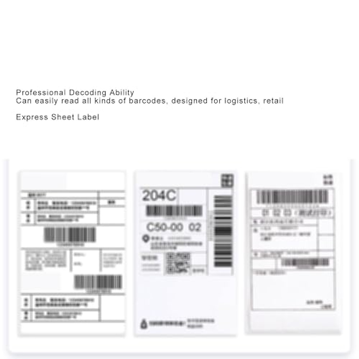 Handheld Barcode Scanner, IP65 Waterproof, 4GB RAM 64GB ROM, 4G BT Connection, 5.5 Inch Color Full Screen, 1D 2D NFC