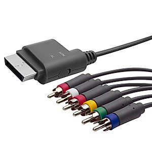 Beastron Video & RCA Stereo AV Cable Compatible with Xbox 360