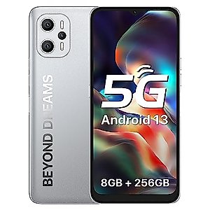 UMIDIGI F3 Pro 5G Unlocked Cell Phones, Android 13 Unlocked Phones, 14(8+6)GB+256GB, 48MP Main Camera, 6.6” FHD+ Display Screen, Octa-Core Processor, 6000mAh Battery, Dual 5G Unlocked Smartphone, NFC