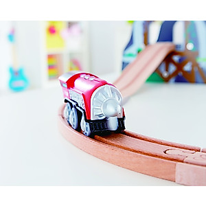 Hape Kids Wooden Railway Propeller Steam Engine