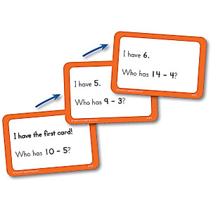 Teacher Created Resources I Have. Who Has.? Math Games Grade 1-2 (7817, Multi Color
