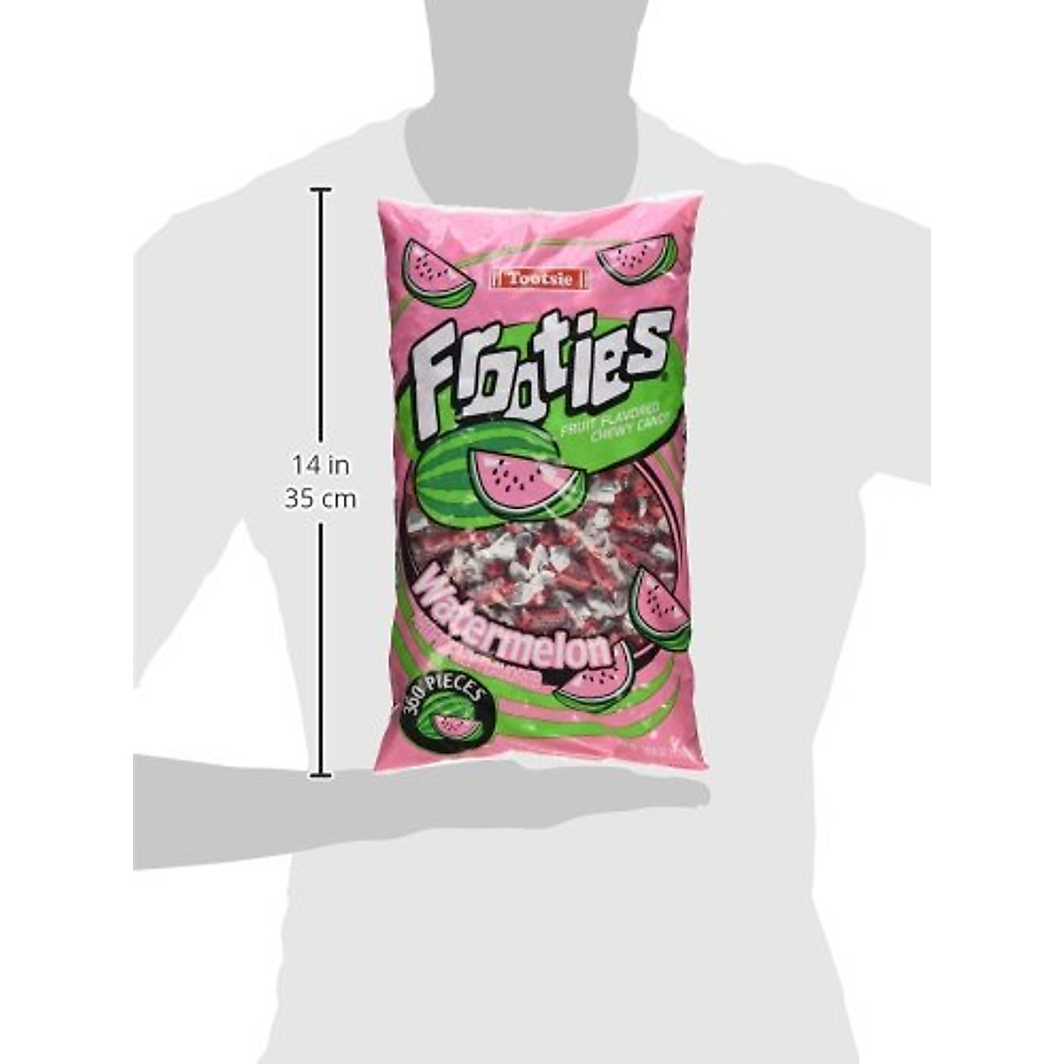 Frooties 360 Piece Bag Watermelon