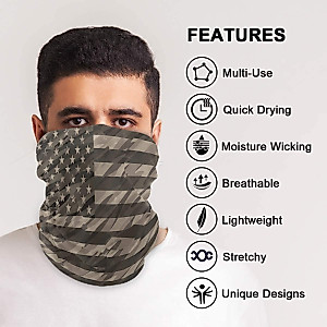 Vintage New California Republic Red Line Balaclava Sun Protection Face Mask Motorcycle Mask Fishing Headbands