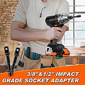 ENERTWIST Screwdriver Bit Set, 45Pcs 1/4" Impact Driver Bit Set with Impact Grade Socket Adapter for Automotive Mechanic Vehicle Repairs, DIY, Household Maintenance and Most General Repairs