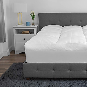 SensorPedic Tencel Mattress Topper, Twin, White