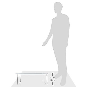 Smead Steel Hanging File Folder Frame, Legal Size, Gray, Adjustable Length 23" to 27", 2 per Pack (64873)