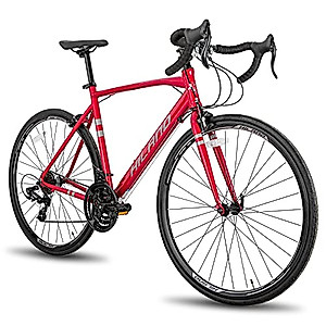 HH HILAND Adult Road Bike 700c Racing Bike with 14 Speeds, Aluminum Frame, Caliper Brake, City Commuter Bicycle for Women Men