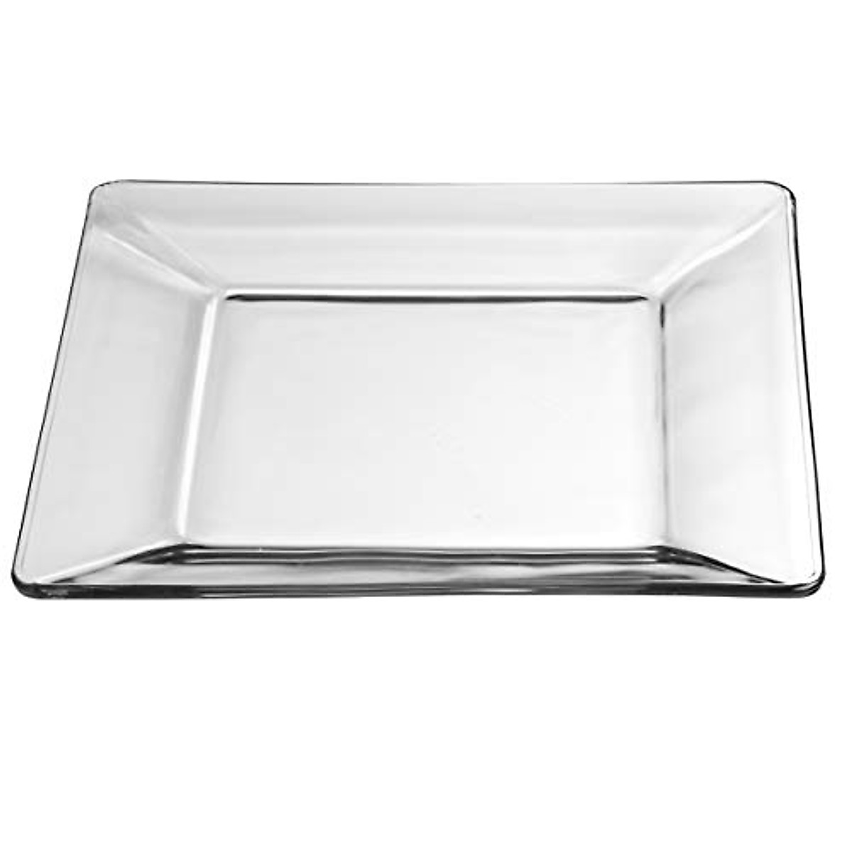 Libbey Tempo 12-Piece Glass Dinnerware Set, 37 oz, Clear, Service for 4