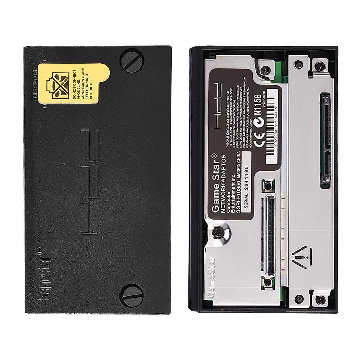 LEAGY SATA Interface Network Adaptor HDD Hard Disk Adapter for Sony PS2 PlayStation 2, No IDE