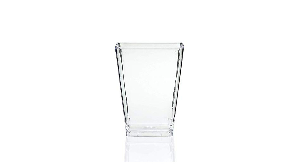 Elegant 40Pcs Tall Square Dessert Cups - 5oz
