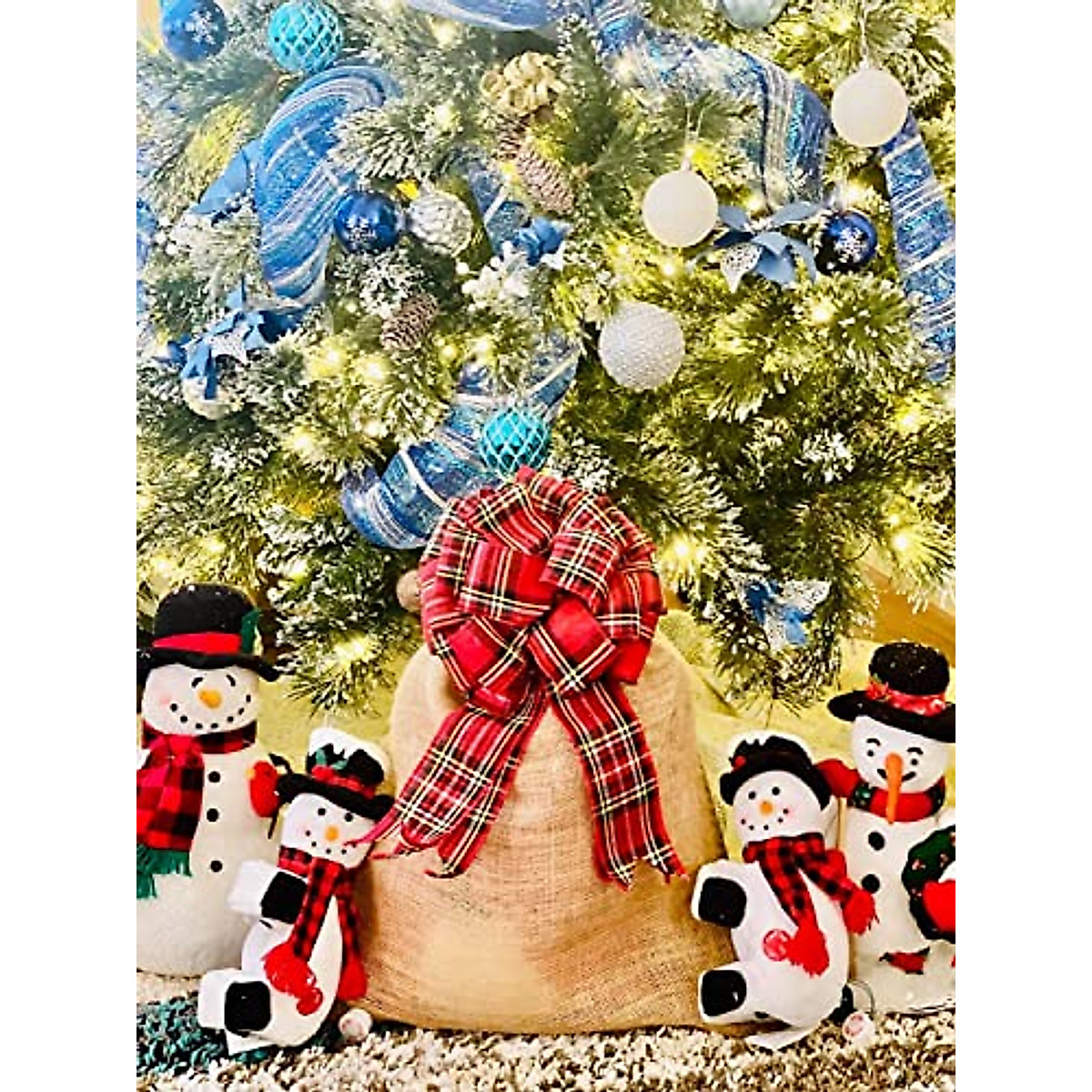 BAGTAK Burlap Bags with Drawstring 17 3/4" x 23" Burlap Sack (2 PACK) - Multi-Purpose Burlap - Gift Bags - Potato Bag - Storage Bag - Arts & Crafts - Ships from USA (2)