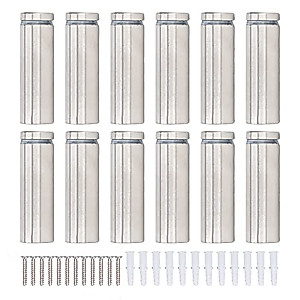 Glass mounting, Stainless Steel Advertising Screw Set for Home