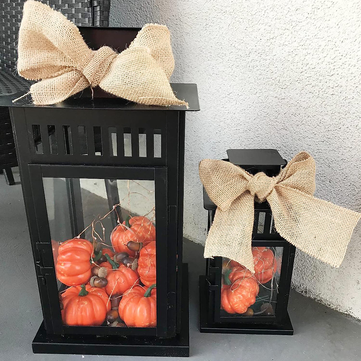 Honbay 50PCS Lifelike Artificial Acorn Fake Nutty Craft Acorns with Acorn Cap Simulation Fruit Props for Vase Filler, Home House Autumn Favor, Thanksgiving Day Christmas and Wedding Decoration