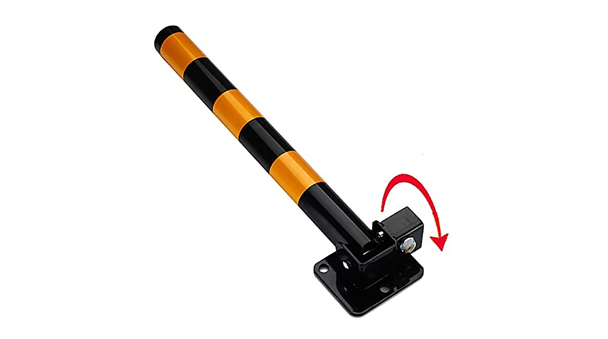 NOGRAX Car Parking Space Lock Bollard Lockable Folding Security Post ...