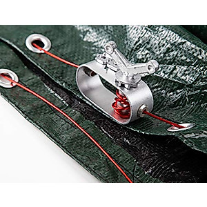 Blue Wave BWC815 Silver 12-Year 12-ft x 20-ft Oval Above Ground Pool Winter Cover,Forest Green