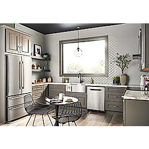 Moen Arbor Matte Black One-Handle Pulldown Kitchen Sink Faucet Featuring Power Boost and Reflex Docking System, Black Kitchen Faucet with Pull Down Sprayer, 7594BL