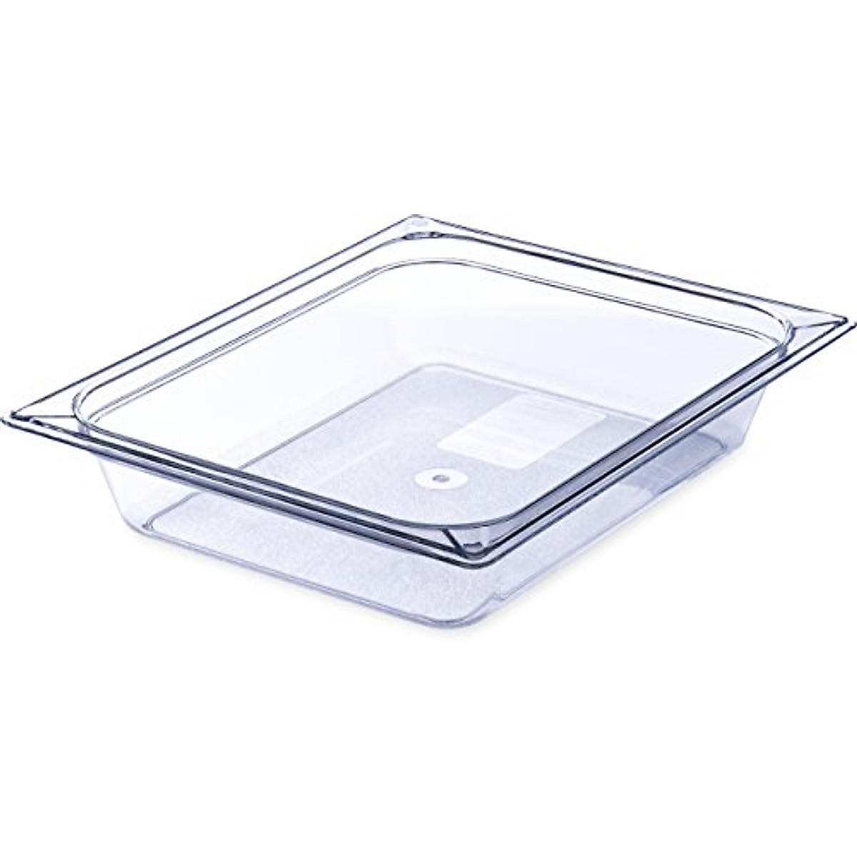 Carlisle FoodService Products 10220B07 Storplus Half Size Food Pan, Polycarbonate, 2.5" Deep, Clear
