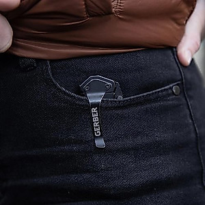 Gerber Gear Swagger Knife, Serrated Edge, Drop Point [31-000594]