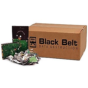 Gold Series Data Destruction Kit, Guaranteed and Certified Hard Drive Shredding with Video Playback