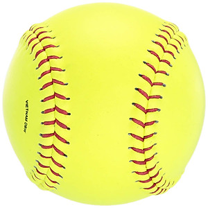 WILSON Sporting Goods A9074 Little League Softball (12-Pack), 12-Inch, Optic Yellow (WTA9074BSST)