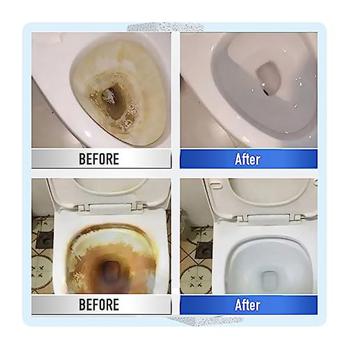 WUKALAKA Pumice Stone for Toilet Cleaning Bowl Stick, Pumice Stone Toilet Bowl Clean Brush, Powerfully Cleans Hard Water Rings, Calcium Buildup and Stains, Suitable for Cleaning Toilet, Bathroom