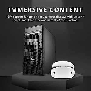 Dell Optiplex 7080 MT Desktop | Core i5-10500 - 512GB SSD Hard Drive - 16GB RAM | 6 cores @ 4.5 GHz Win 10 Pro Black