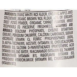 Happy Baby Organic Baby Food Superfood Puffs Sweet Potato & Carrot, 2.1 Ounce Organic Baby or Toddler Snacks, Crunchy Fruit & Veggie Snack, Choline to Support Brain & Eye Health