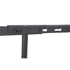 Kings Brand 7-Leg Super Duty Adjustable Metal Bed Frame (Queen/Full/XL/Twin/XL) with Center Support bar & Rug Rollers&Locking Wheels