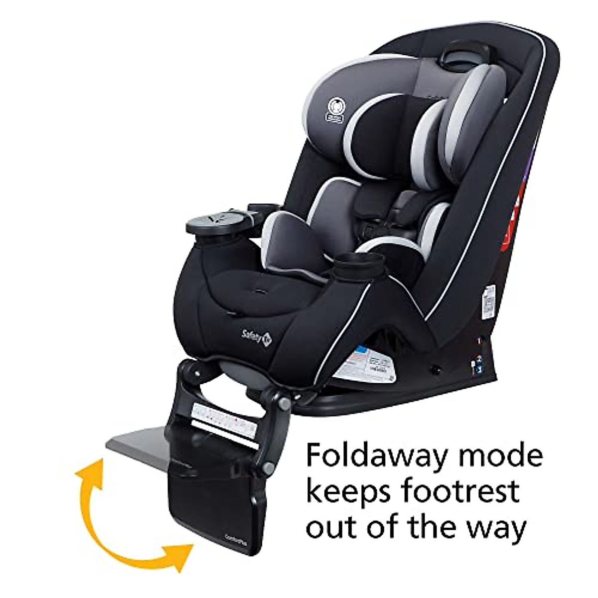 Safety 1st Grow and Go™ Extend 'n Ride LX All-in-One Convertible Car Seat, Winehouse