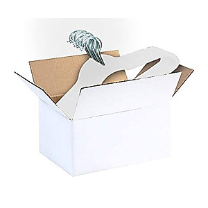 Home Expressions 21" Extra Wide, Plus Size, 20 Pack Premium Velvet Hangers 21"x9" … (Ivory)