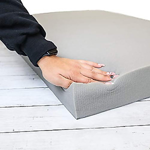 BarksBar Snuggly Sleeper Large Gray Diamond Orthopedic Dog Bed with Solid Orthopedic Foam, Soft Cotton Bolster, and Ultra Soft Plush Sleeping Space - 40 x 30 Inches