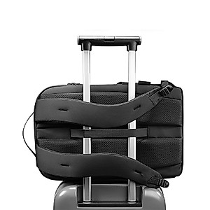 tomtoc 15.6 Inch Professional Business Laptop Backpack, Premium Cordura Material Waterproof Travel Computer Backpack Rucksack with Large Capacity, 26L