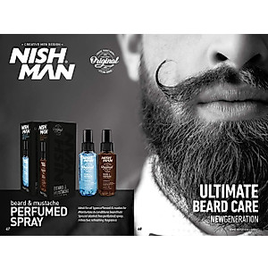 Nishman Beard & Mustache Parfumed Spray Genius 75 ml